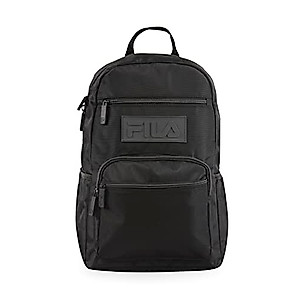 Fila Vermont 2 Laptop Backpack, Black/Grey, One Size