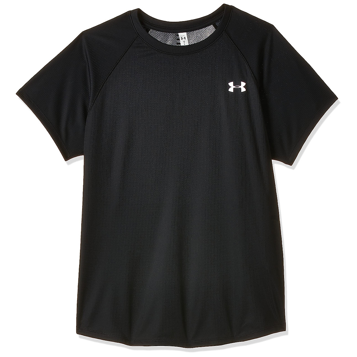 Under Armour Men's Speed Stride Short-Sleeve T-Shirt , Black (001)/Reflective , Small