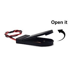 LAMPVPATH (Pack of 6) cr2032 Battery Holder Coin Cell Holder, CR2032 Battery Holder with Switch, 2 x 3V CR2032 Button Coin Cell Battery Holder with Leads On Off Switch