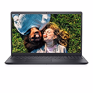 Dell Inspiron 15 3520 Laptop - 15.6-inch FHD (1920x1080) 120Hz Display, Core i5-1235U Processor, 16GB DDR4 RAM, 512GB SSD, WiFi 6, Iris Xe Graphics, Win 11 Home - Carbon Black