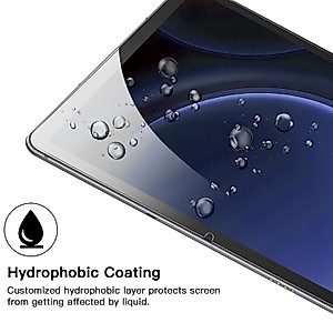 ZtotopCases 2 Pack Screen Protector for Galaxy Tab S10 Plus 12.4''/S9 FE Plus 5G/S9 Plus/S7 FE/S8 Plus/S7 Plus, 9H High Definition/S Pen Compatible Tempered Glass for Samsung Tablet S10+S9 FE+S9+S8+