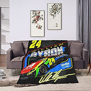 William Byron 24 All Season Fleece Blanket Throw Ultra Soft Flannel Blanket Digital Printed Premium Fluffy Microfiber Fleece 50"x40"