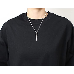 COSUMOSU Tibetan Buddhist Vajra Dorje 925 sterling silver Amulet Pendant for men