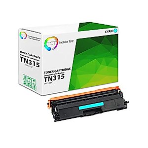 TCT Premium Compatible TN-315 TN315 TN315C Cyan Toner Cartridge Replacement for Brother HL-4150CDN 4570CDW 4570CDWT, MFC-9460CDN 9560CDW 9970CDW Printers (3,500 Pages)