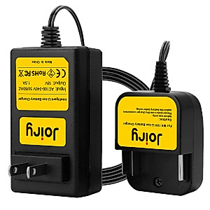 Joiry 18V Li-ion Battery Charger Compatible with Makita BL1830 BL1815 194205-3 LXT400 BL1850 BL1840 BL1860 (NOT for Ni-MH/Ni-Cd Battery)
