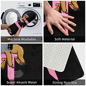 KAKIFE Rug Natanael Rapper Cano Anti-Slip Carpet Floor Mat for Living Room Bedroom Under Dining Table Home Office Decor Rugs Gifts 16 * 24inch