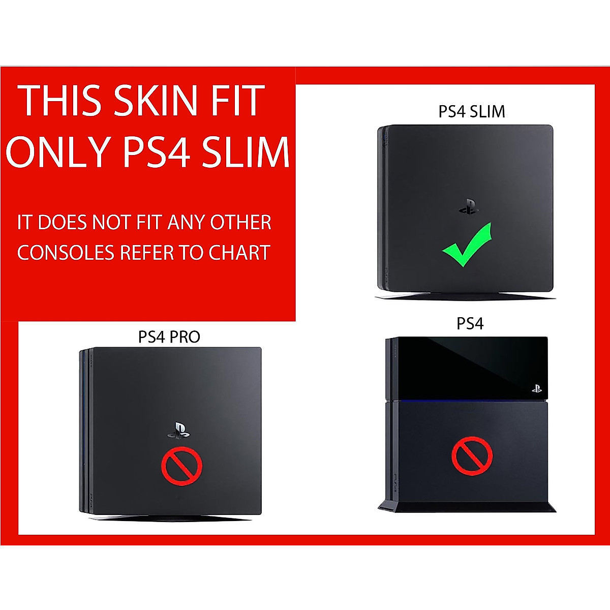 ZOOMHITSKINS Compatible with PS4 Slim Skin, Mafia Crime American Gangster Vintage, Durable & Fit, 3M Vinyl, Made in The USA