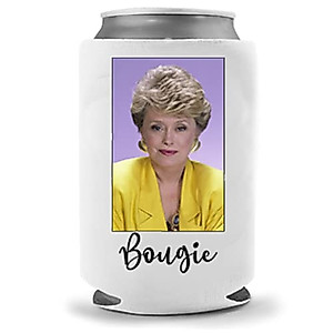 Golden Girls Beer Coolies | Blance Dorothy Rose Sophia | Funny Gag Party Gift Beer | Funny Joke Drink Can Cooler | Beer Beverage Holder | Beer Gifts | Quality Neoprene Insulated Coolie (Squad Goals)
