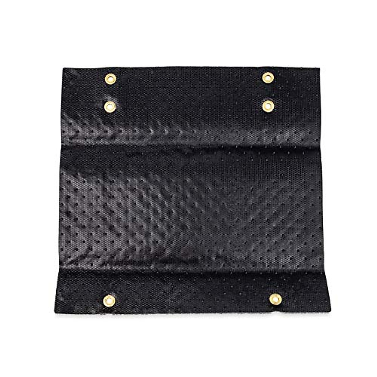 Camco 53196 Life is Better at The Campsite RV Wrap Around Step Rug, Fits 18-inch Wide Steps - for Manual and Electric RV Steps - Features a Gray Mat with a White Welcome Home Retro RV Print