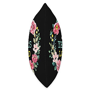 Ninety Years Old Men Women Birthday Gift Floral Design 90 Years Old Grandpa Grandma 90th Birthday Throw Pillow, 16x16, Multicolor