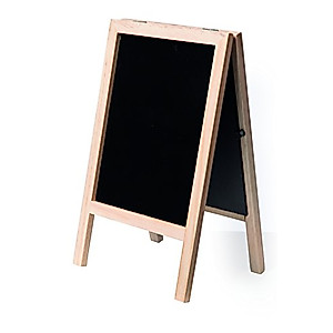 American Metalcraft SBSBMNI Mini Tabletop Sandwich Board, Plain, 1-1/4" H, 6" W, 9-3/4" L