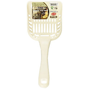 Petmate Litter Scoop for Cats, Jumbo Size, Bleached Linen