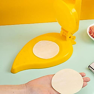 Tortilla Press Dumpling Maker Tool: Tortilla Maker Plastic Dough Presser Tool Mexican Taco Quesadilla Maker Kitchen Supply for Dumpling Pasta Cookies Pizza