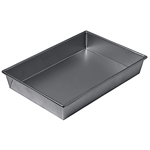 Chicago Metallic Professional Non-Stick Baking and Roasting Tin, 33 x 23 cm (13" x 9"), 1 x 1 x 1 cm, Grey