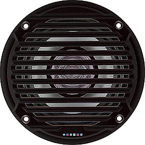 Jensen MS5006BR Black 5.25" Dual Cone Waterproof Speakers