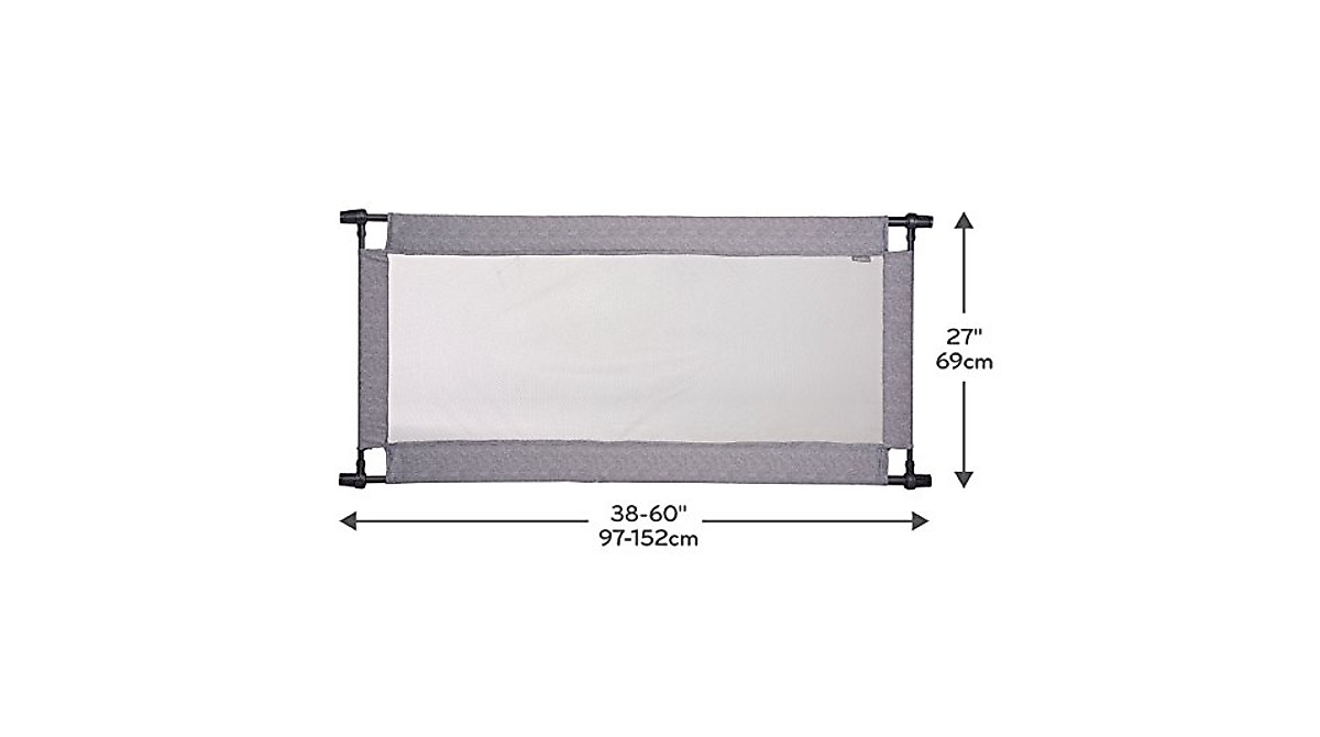 Evenflo Soft & Wide Baby Gate - Damage-Free & Portable Safety