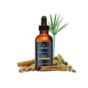 Cremo Beard Oil, Palo Santo (Reserve Collection), 1 fl oz - Restore Natural Moisture and Soften Your Beard To Help Relieve Beard Itch