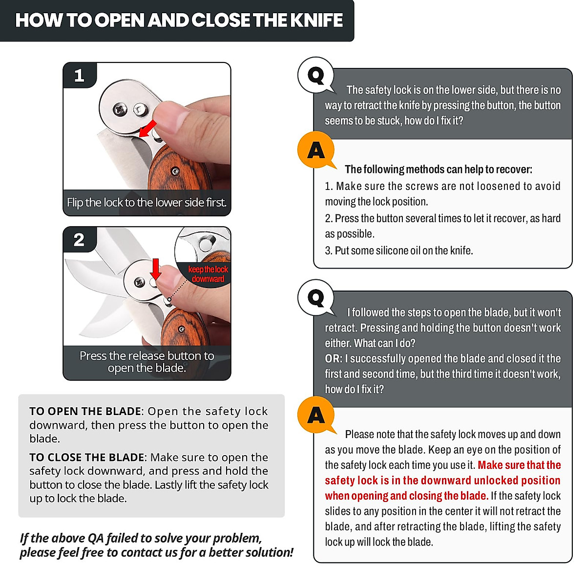 ITOKEY Small Pocket Knife for Men Women, EDC Folding Knives, Box Cutter Pocket Tool for Everyday Carry, Cool Dad Gadget Gifts