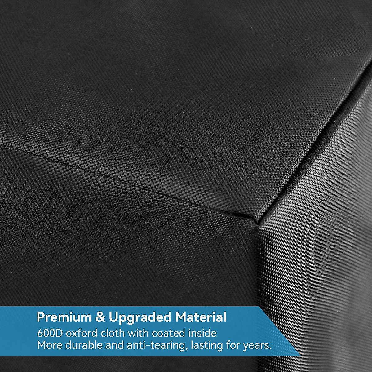 PASONIKA Ice Maker Cover, Waterproof Countertop Appliances Ice Machine Cover, Home Garage Office Universal Appliances Dust Resistant Protector, Black