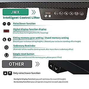 JWX Standing Gaming Desk with Aluminum Alloy Led Lights, 72'' Wing Shaped Large Gaming Studio Music Desk with Slot Design Shelves, for Live Streamer, Social Media Influencer & Music Recording