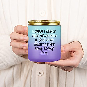GSPY Scented Candles - Get Well Soon Gifts for Women - Get Well Gifts, Sympathy Gift - Surgery Recovery, Feel Better, Grieving, Condolence, Divorce, Sorry for Your Loss, Chemo, Cancer Gifts for Women