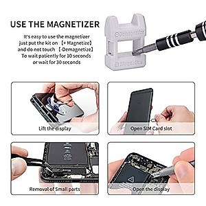 Precision Screwdriver Set, SHOWPIN 122 in 1 Computer Screwdriver Kit, Laptop Screwdriver Sets with 101 Magnetic Drill Bits, Electronics Tool Kit Compatible for Computer, Tablet, PC, iPhone, PS4 Repair