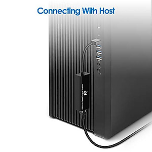 Rankie USB Network Adapter, USB 3.0 to RJ45 Gigabit Ethernet Internet Adapter (Black)