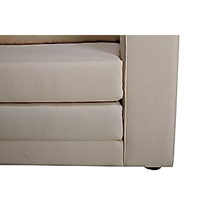 Gold Sparrow Corona Convertible Loveseat Sleeper, Beige