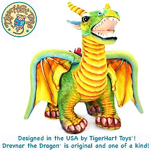 TigerHart Drevnar The Dragon - 24 Inch Stuffed Animal Plush