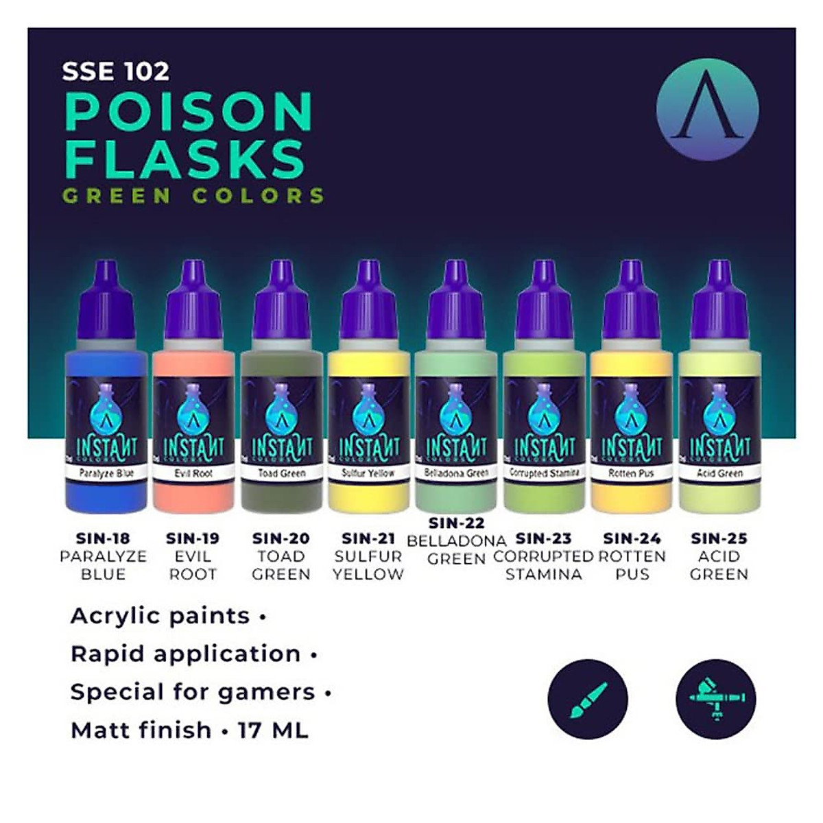 Scale75 Instant Colors Poison Flasks