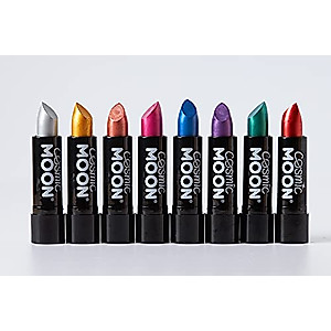 Cosmic Moon - Metallic Lipstick - 0.17oz - For mesmerising metallic lips! - Silver