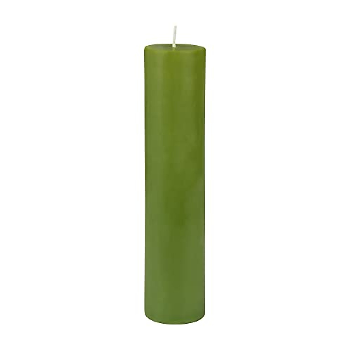 2 x 9 Sage Green Pillar Candle