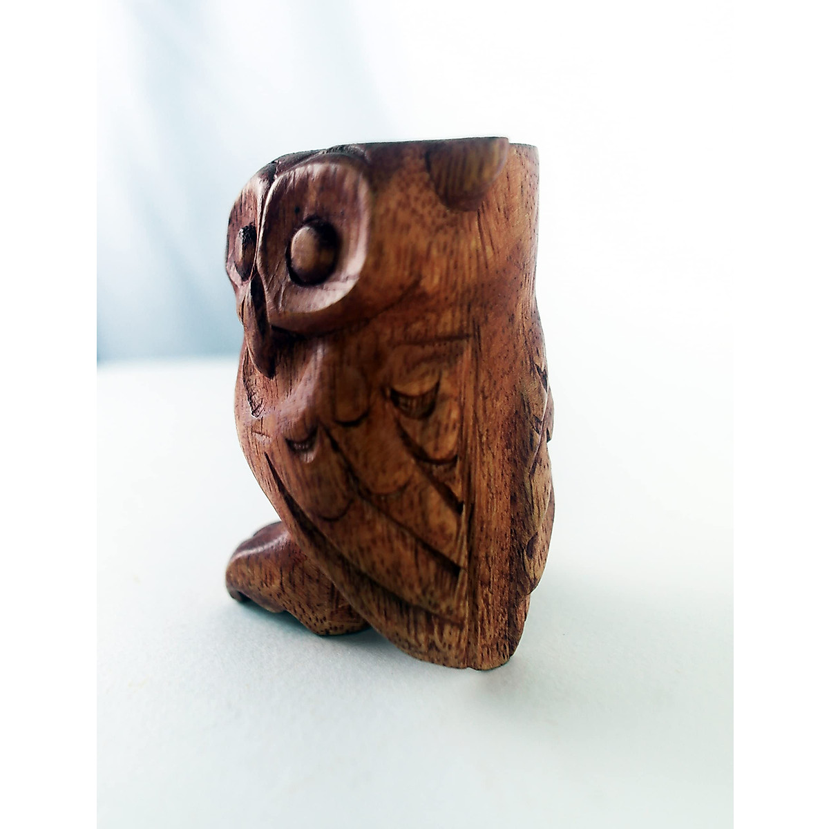 Guiro and Percussion Instruments animal Group Wooden 3 Pieces includes 3 Inch Wooden Frog, 4 Inch Wooden Cricket and 3.5 Inches Wooden Owls.