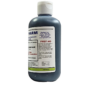 Methylene Blue 1% Aqueous Solution (for Lab Use Only — Not for Human Consumption) — 250 mL — Convenient Dispensing Cap