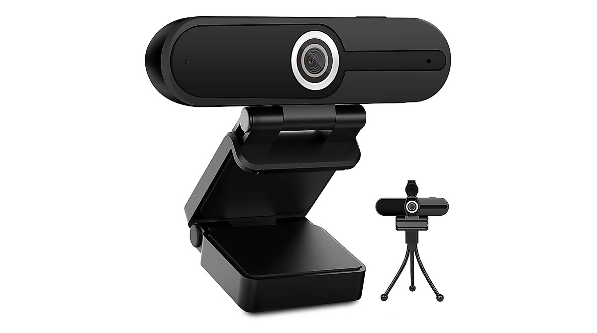 4K HD Webcam with Microphone - Crystal Clear Video & Audio