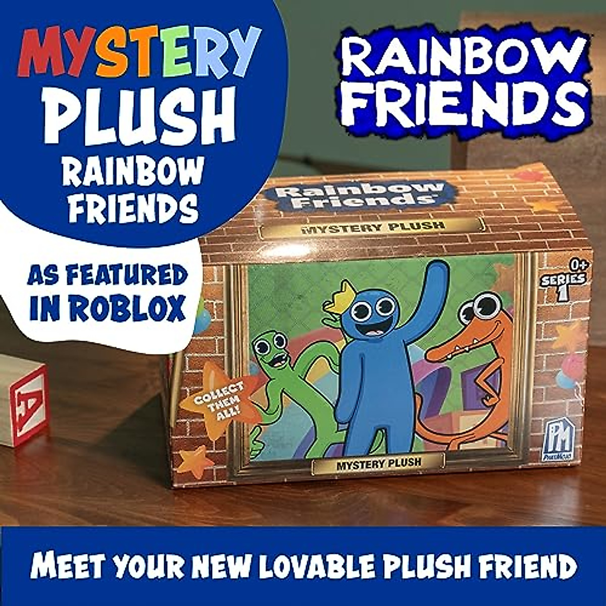 UCC Distributing Rainbow Friends Mystery Plush 1pk, Stuffed Animal Plush Toy