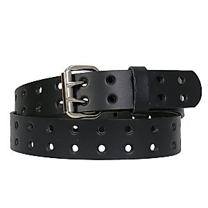 Hot Leathers BLA1125 Heavy Leather Double Hole Belt - 46