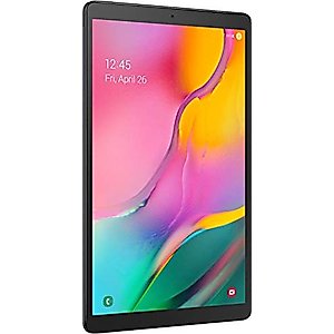 2019 Samsung Galaxy Tab A 10.1-inch Touchscreen (1920x1200) Wi-Fi Tablet Bundle, Exynos 7904A Processor, 3GB RAM, 128GB Memory, BMali-G71 MP2 Graphics, Bluetooth, Tigology Case, Android 9.0 Pie OS