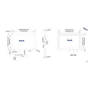 SZXTTOUCH Xintai Touch 10.1 to 65 Inches Real 10 Touch Points Capacitive Touch Screen Panel Plug&Play (27 Inch)