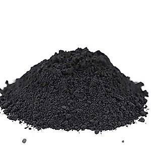 Huge Miniatures Weathering Powder, Jet Black Pigment for Model Terrain Scenery and Vehicles by Huge Minis - 30ml Flip-Top Container