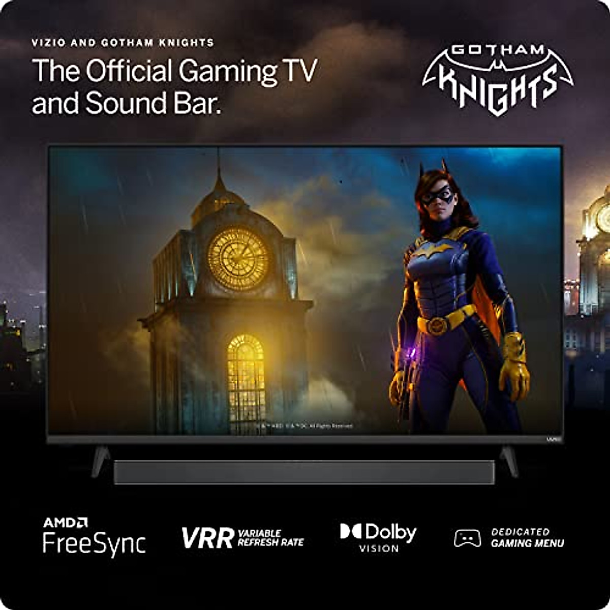 VIZIO 55-inch V-Series 4K LED HDR Smart TV w/Dolby Vision, WiFi 6E, Bluetooth Headphone Capable, Gaming Engine & Alexa Compatibility, V555M-K01, 2023 Model