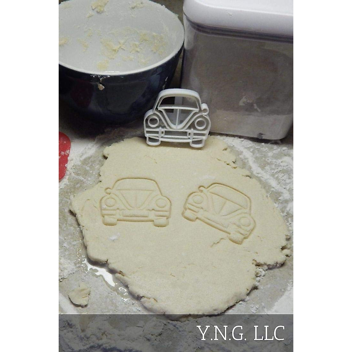 BEETLE BUG CAR FRONT VIEW HIPPIES LOVEBUG VEHICLE LOVE TRAVEL COOKIE CUTTER MADE IN USA PR2160