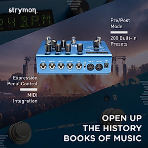 Strymon Mobius 12 Voice Modulation Guitar Effects Pedal, for Electric and Acoustic Guitar, Synths and Keyboards