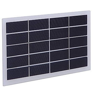 JUnYuKj 2W 5V Polysilicon Solar Panel, Solar Laminate, DIY Solar Panel, Convenient Solar Panel for Camping and Picnic