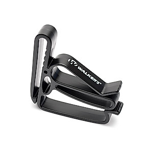 Walker's Durable Molded Polymer Universal Hands-Free Carry Hunting Range Shooting Earmuffs, Safety Glasses & Accessories Pocket Waistband Belt Clip Holder