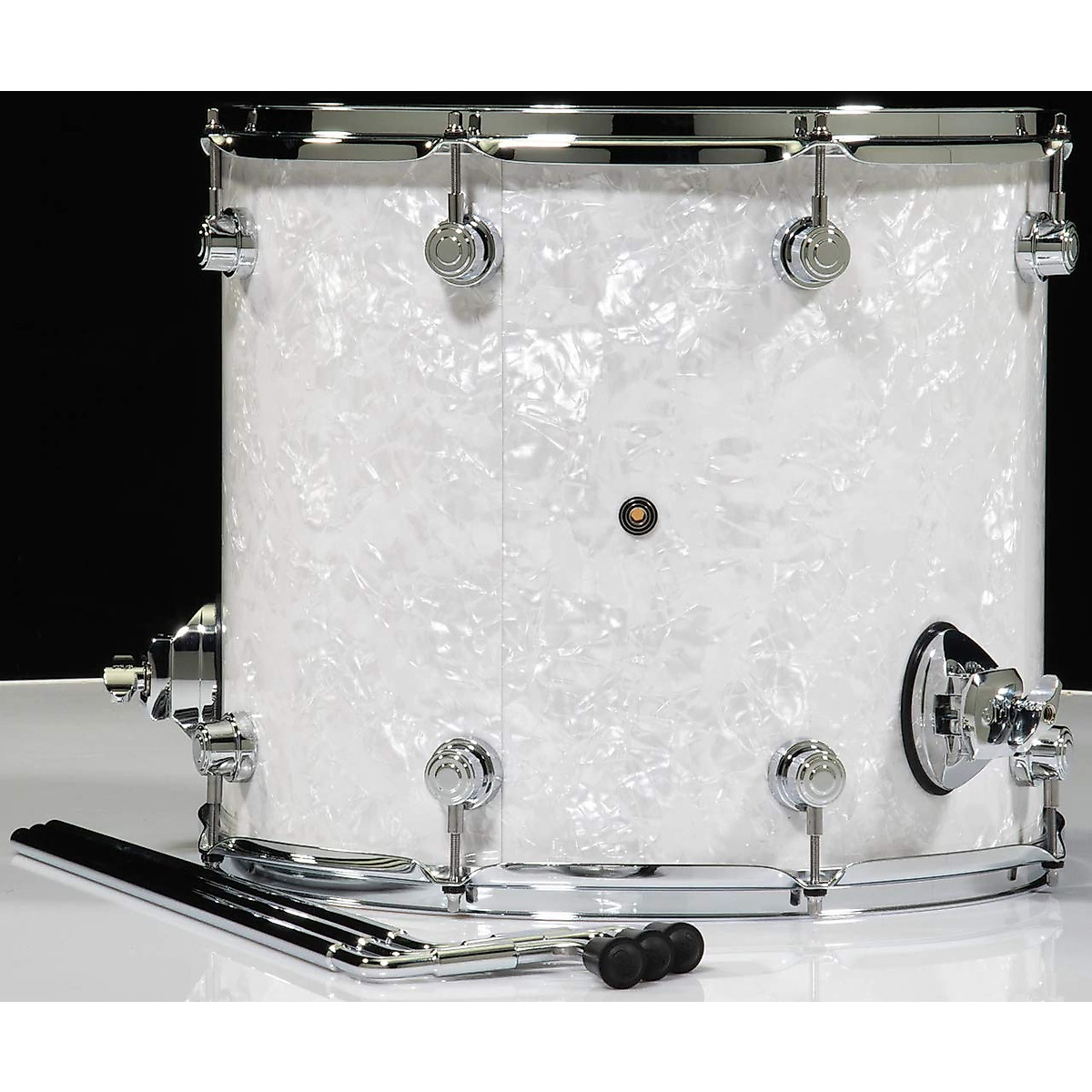 DW Performance Series Floor Tom - 14 x 16 inch - White Marine FinishPly