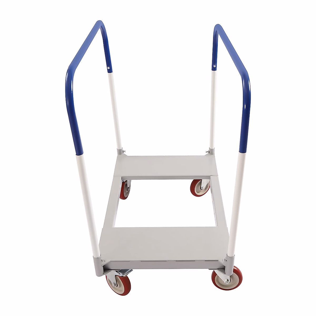 Panel Cart Dolly, 20" W x 35" H Panel Truck Cart with Steel Frame, Heavy Duty Platform Truck Cart with 1500 lbs Capacity and 5 inch Casters for Factory Warehouses, Garage, Workshop (35 x 20 in)