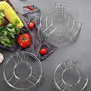 Food Steaming Racks Stand,Steel Baking and Cooling Steaming Rack,for Air Fryer Pressure Cooker(S)
