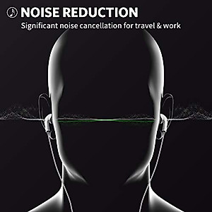 2 Pack Earbuds, Wired Earbuds, High Definition Earphones, Noise Isolating in Ear Headphones, Deep Bass, Crystal Clear Sound, Compatible with iPhone, iPad, Samsung Smartphones and Tablets (White)