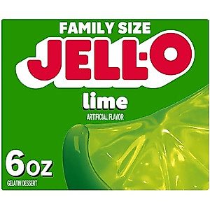 Jell-O Lime Gelatin Dessert Mix (6 oz Box)